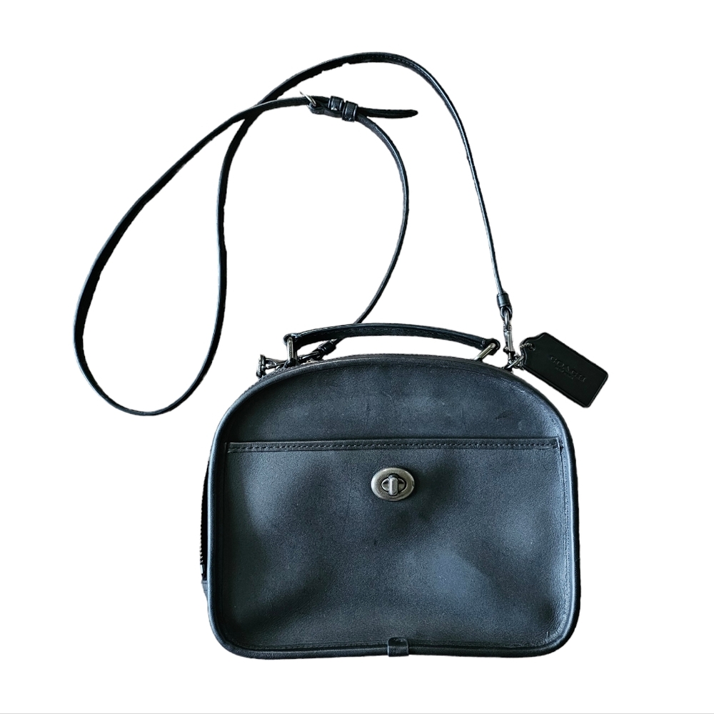 Coach Black Leather Re Edition Lunch Pail Legacy Desi… - Gem